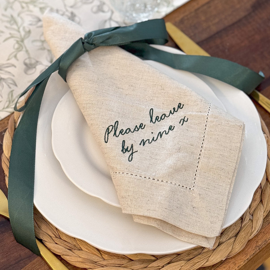 Cotton Napkins Collection | Luxury Napkins | Avalon Home UK