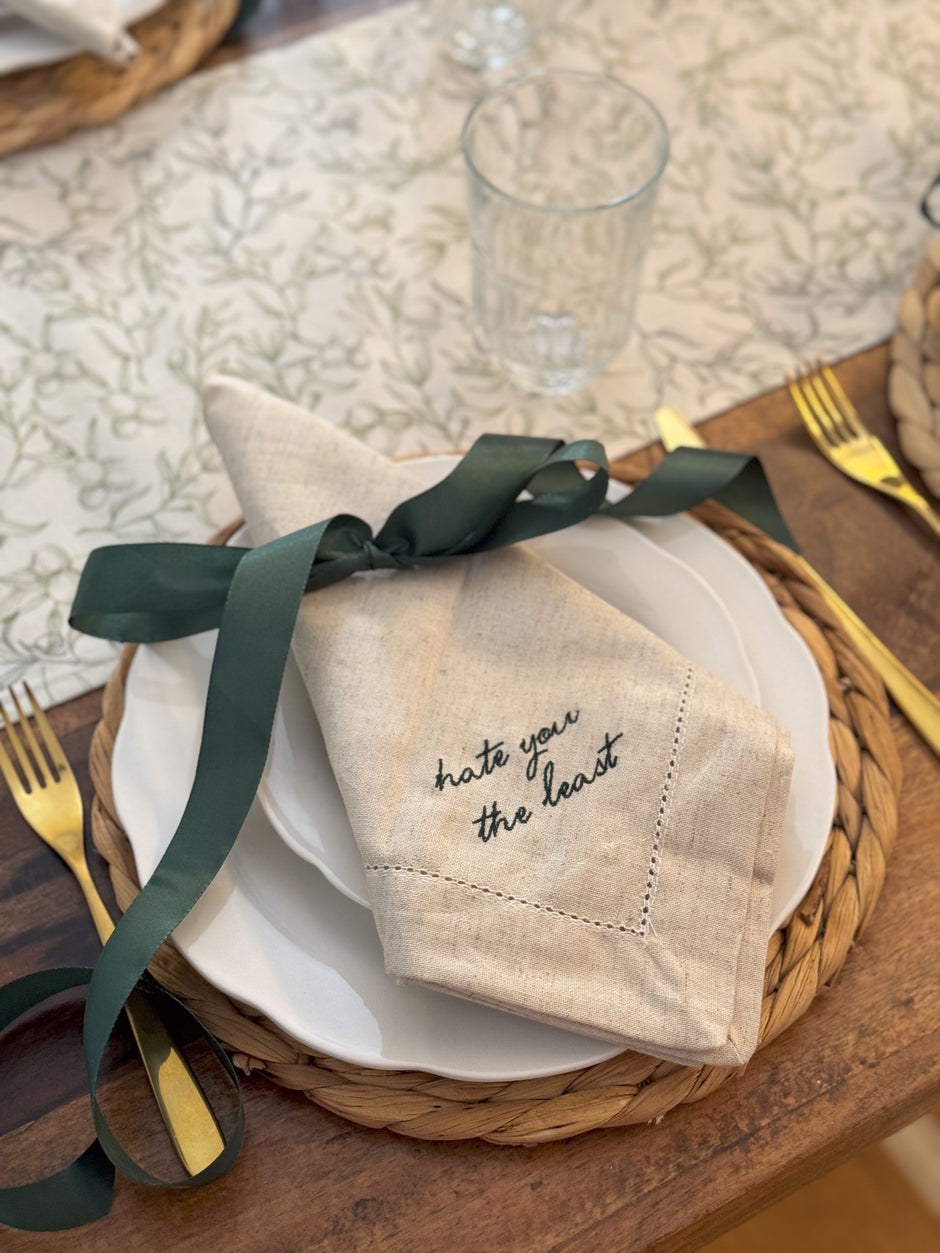 Cotton Napkins Collection | Luxury Napkins | Avalon Home UK